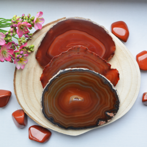 RED AGATE slice