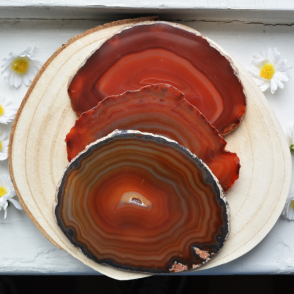 RED AGATE slice