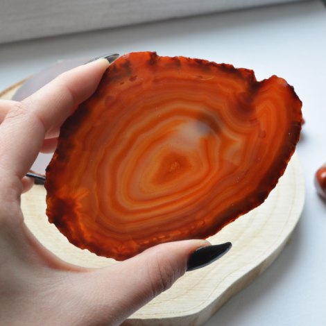 RED AGATE slice