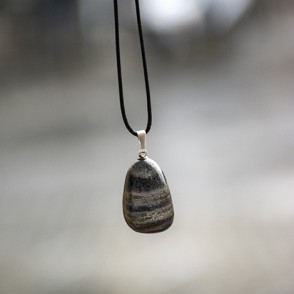 APACHE GOLD necklace silver loop