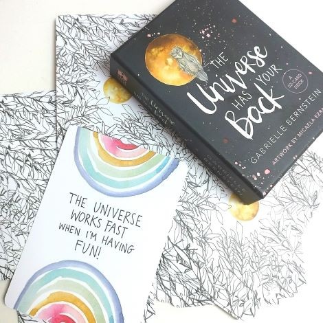 THE UNIVERSE HAS YOUR BACK karte